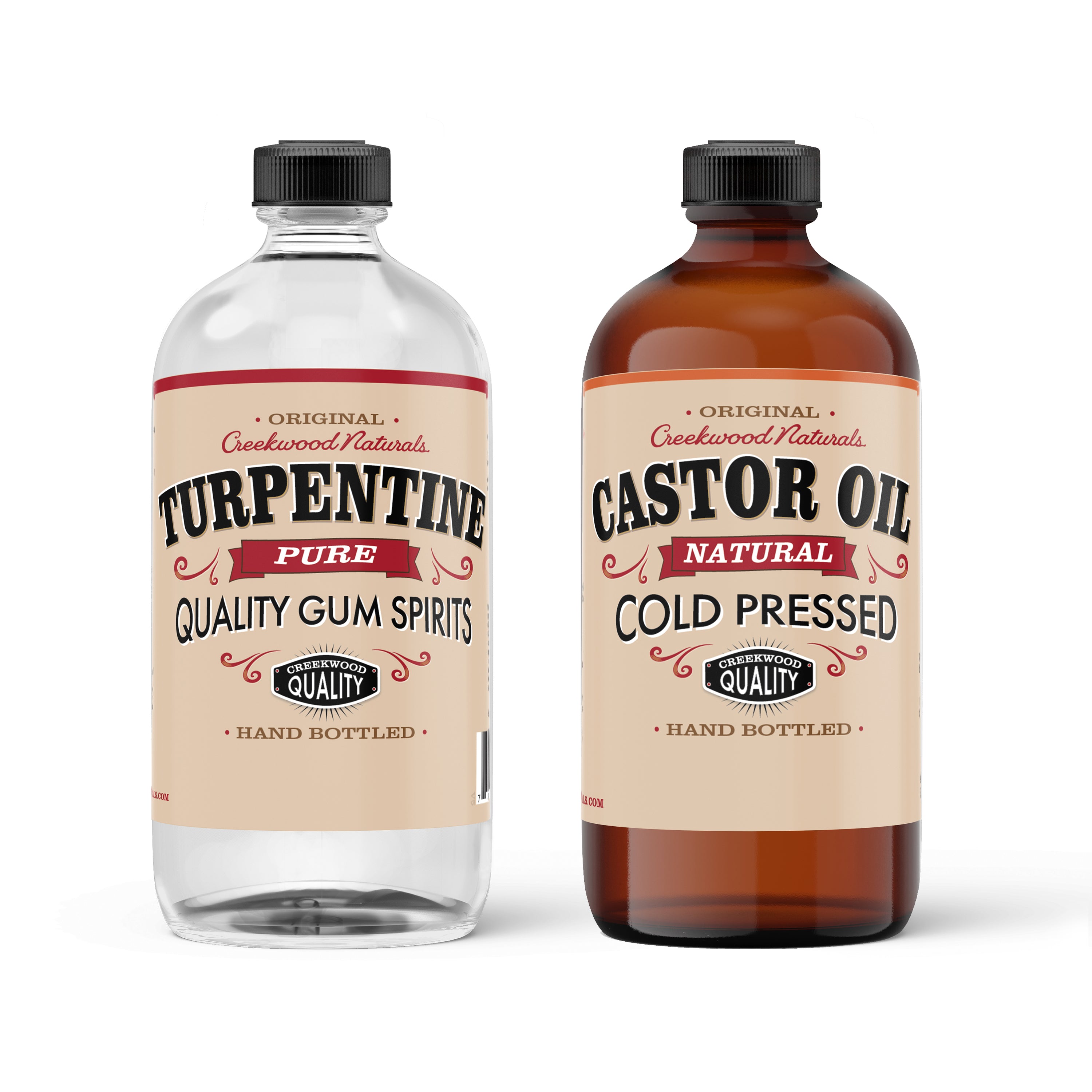 Turpentine and Castor Oil Bundle – Creekwood Naturals