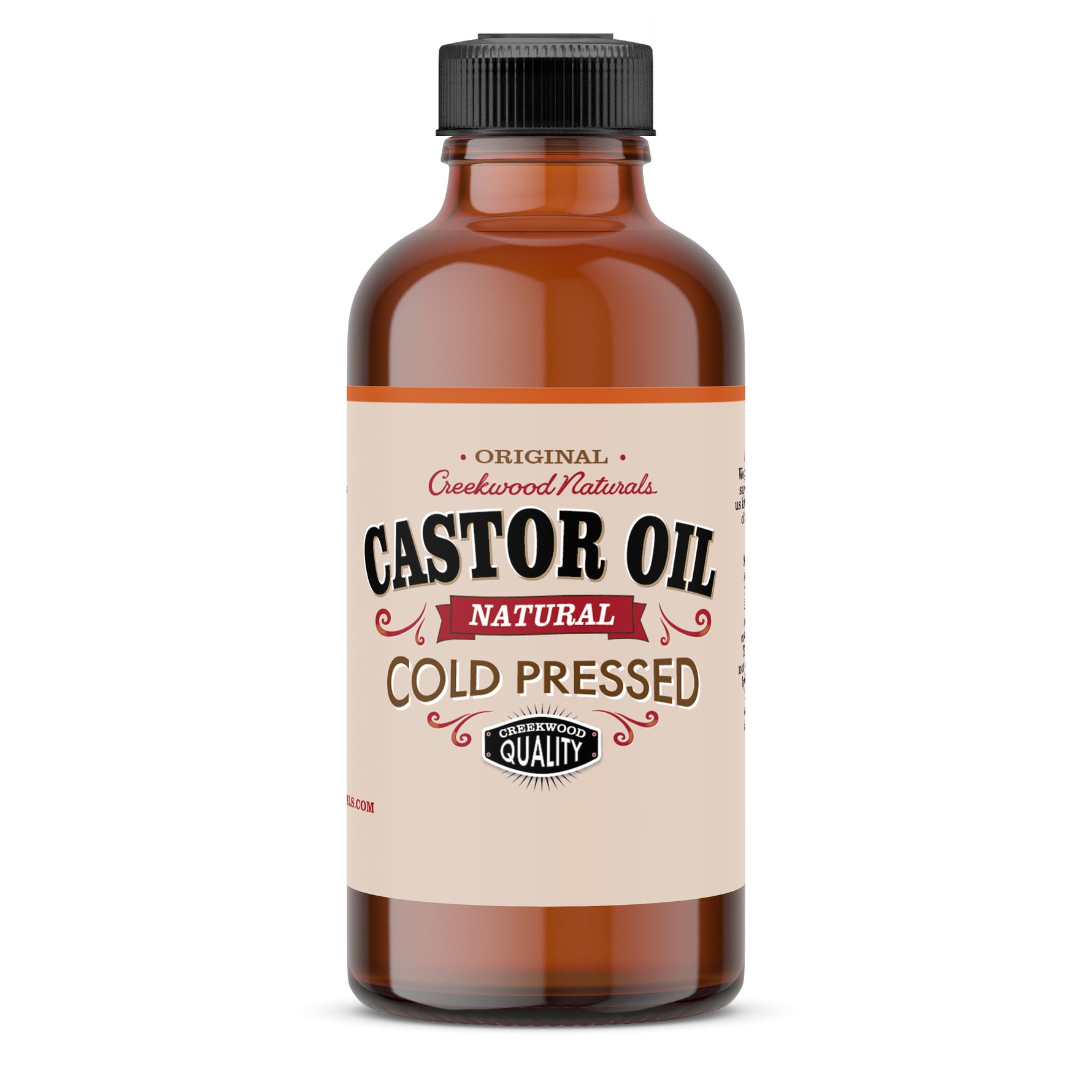 Pure Cold Pressed Castor Oil for Hair | Creekwood Naturals