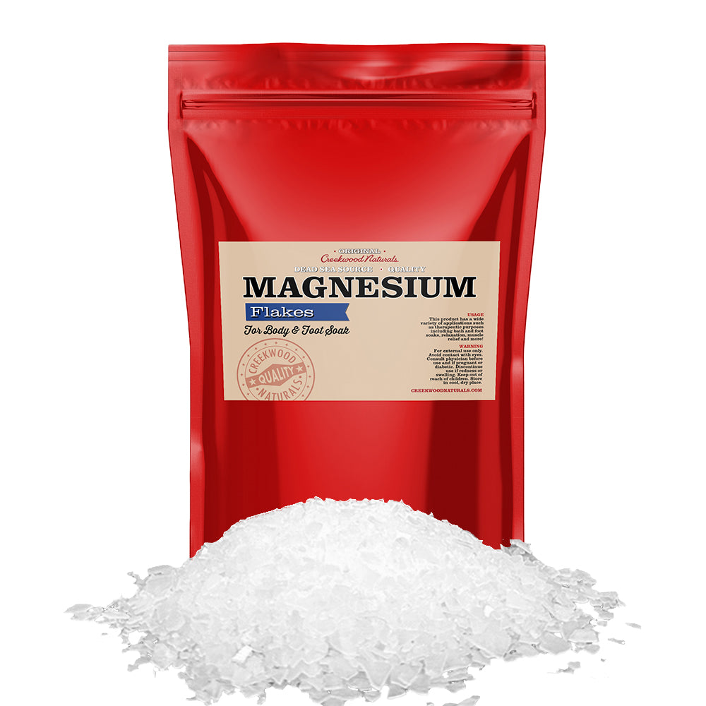 Magnesium Chloride Flakes Organic Magnesium Chloride Flakes - Dead Sea ...
