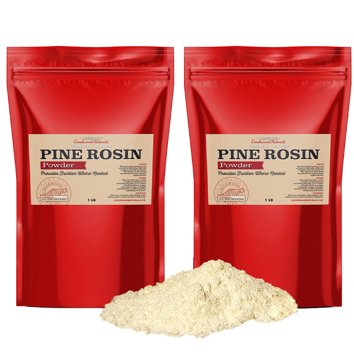 Powdered Pine Gum Rosin – Creekwood Naturals