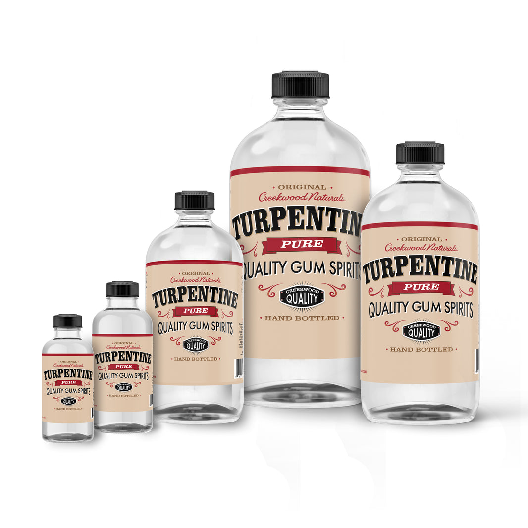 Pure Gum Spirits of Turpentine Oil | Creekwood Naturals