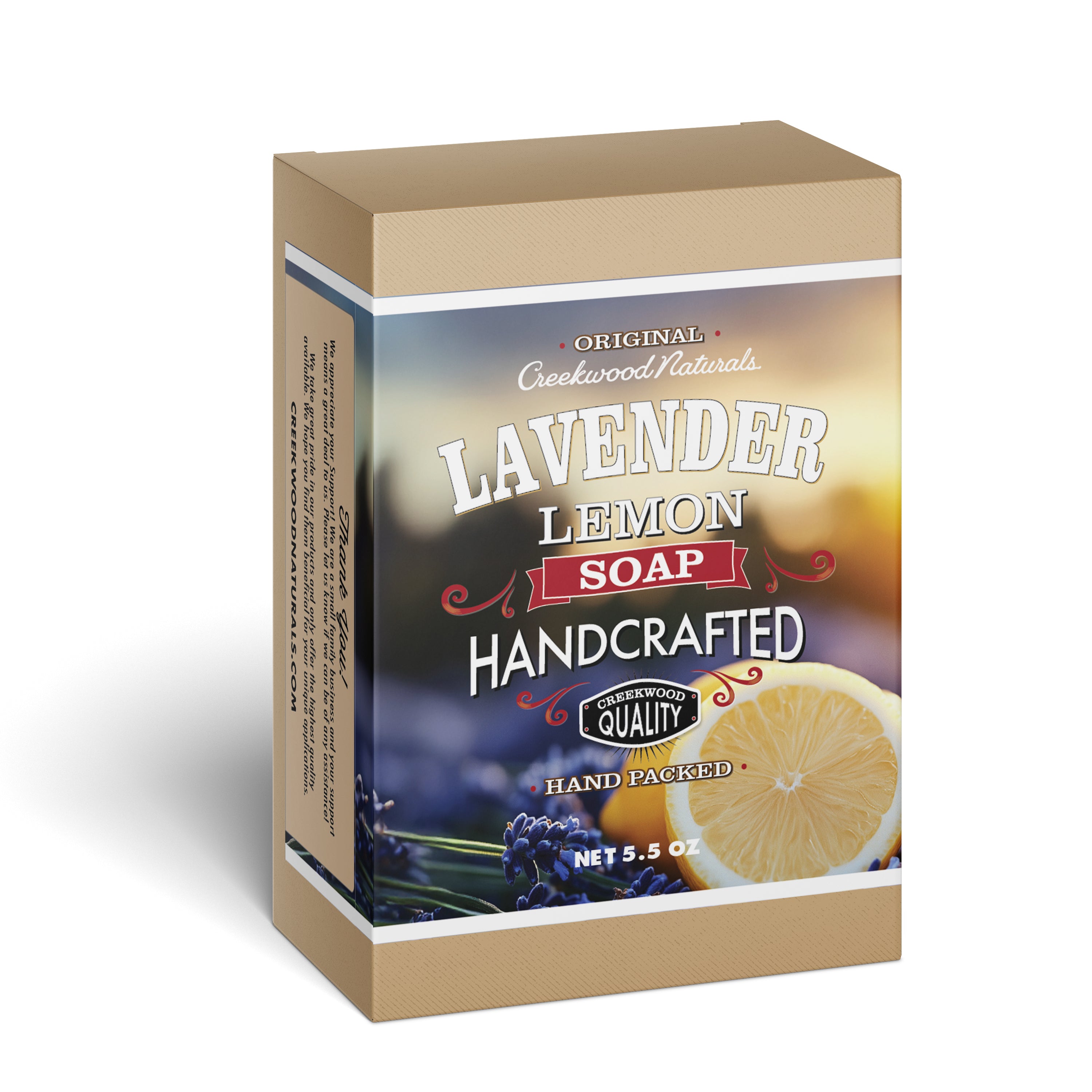 NEW Handcrafted Lavender Lemon Soap – Creekwood Naturals