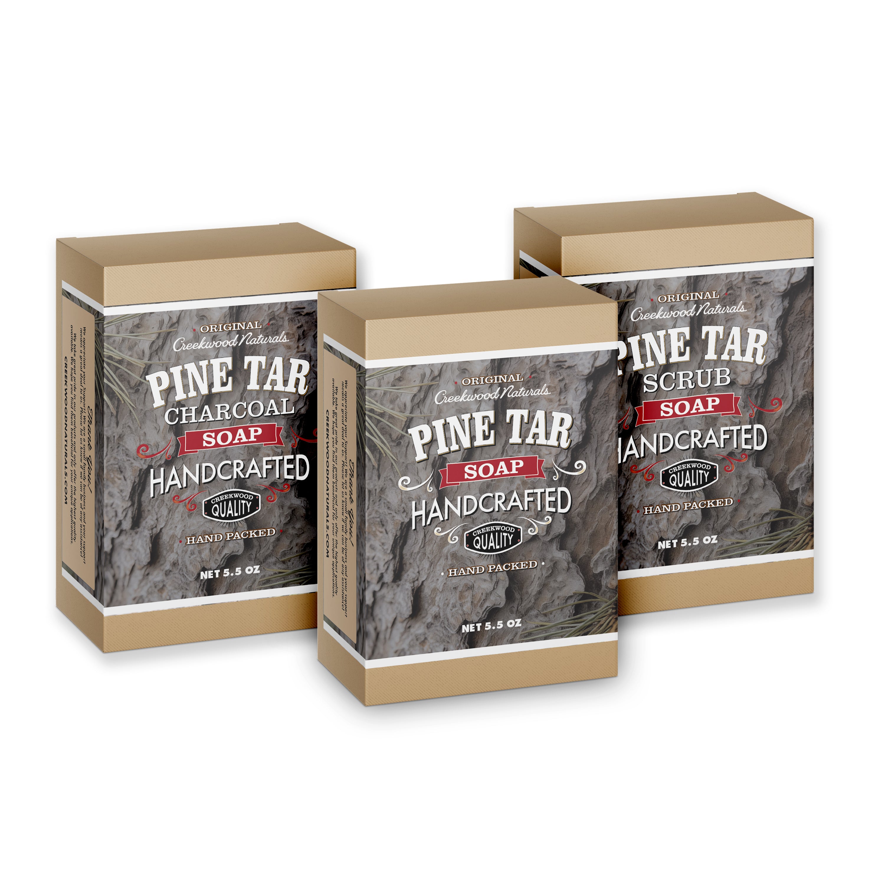 Pine Tar Soap Collection – Creekwood Naturals
