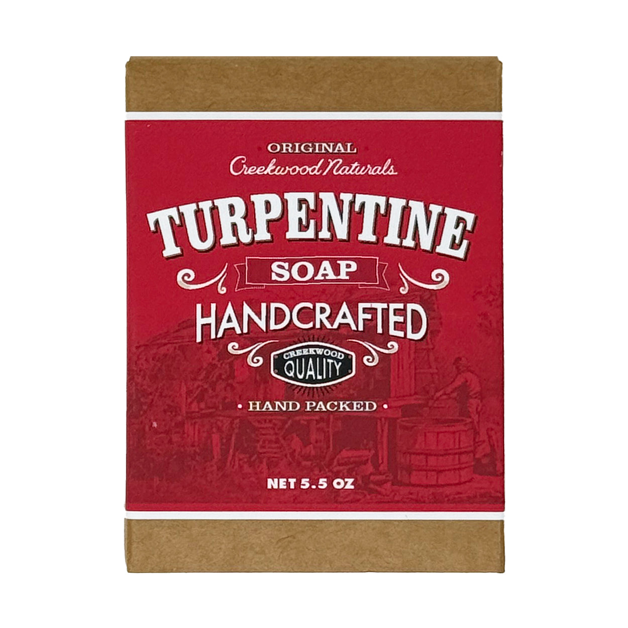 Handcrafted Turpentine Soap Bar – Creekwood Naturals