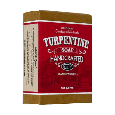 Handcrafted Turpentine Soap Bar – Creekwood Naturals